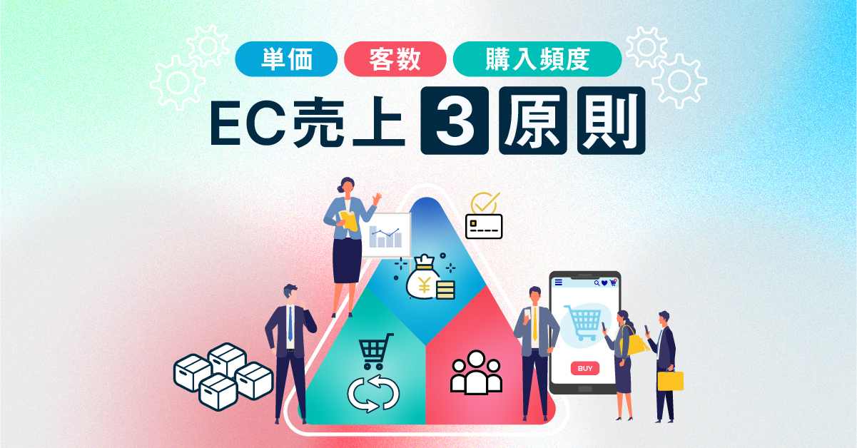 ECの売上アップを目指す！客数 単価 購買頻度の鉄板施策と業界別の成功事例｜BiNDec FEED